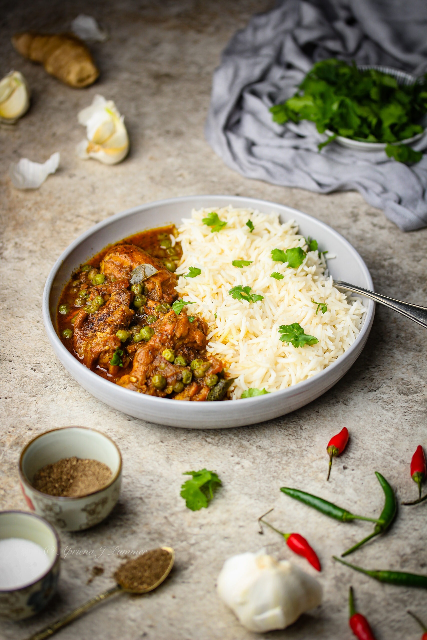 An Easy 40 minute Black Pepper Durban Chicken Curry